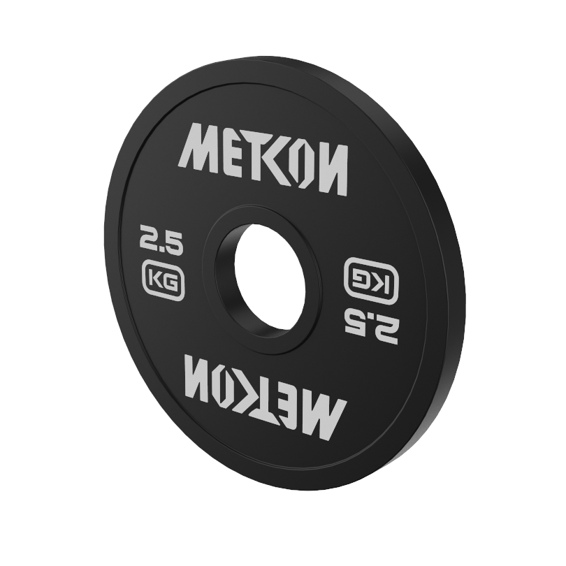 STEEL WEIGHTED PLATE--2.5KG(PAIR) – METCON FAMILY